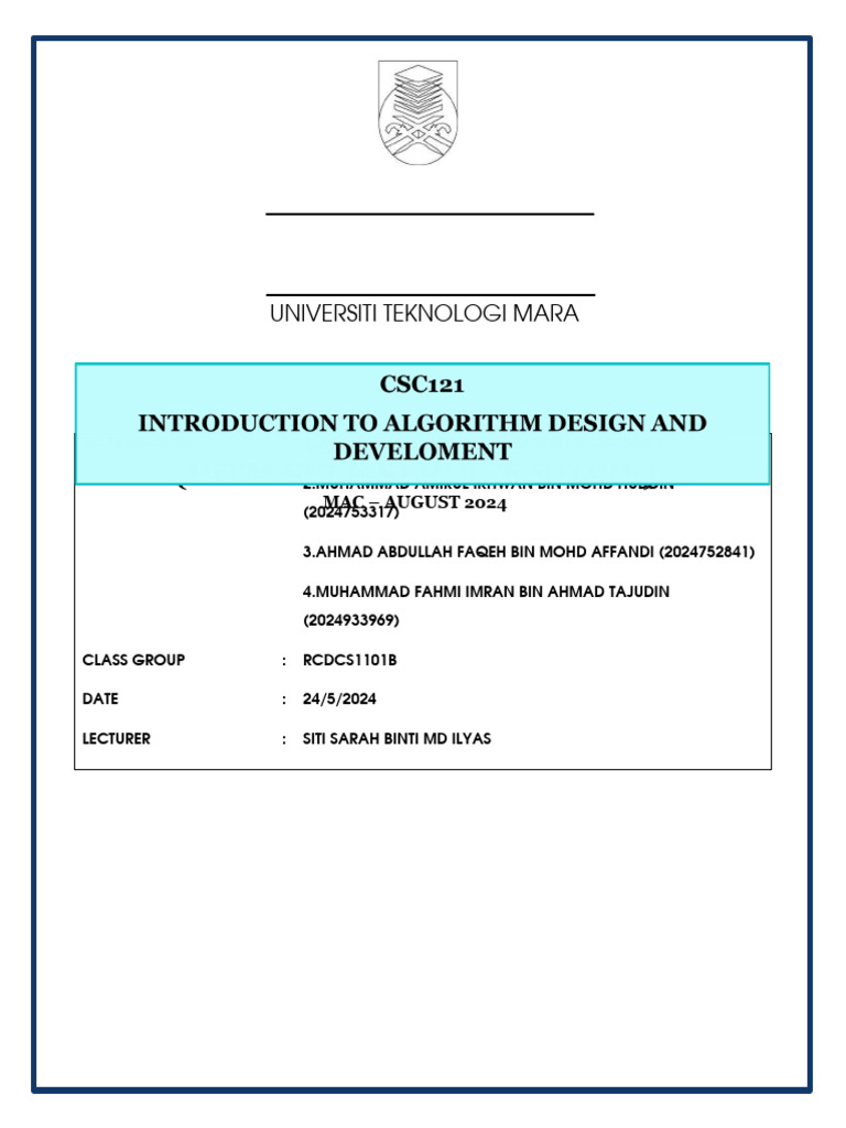 121 Final Pdf Computer Programming Algorithms 3049