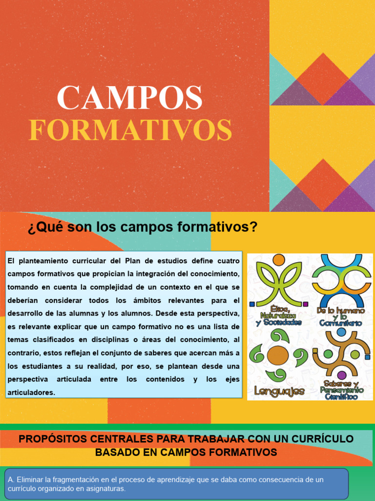 Campos Formativos | PDF | Plan de estudios | Conocimiento