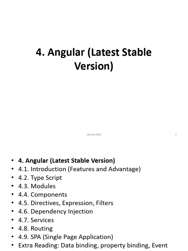 CH+4+Angular | PDF | Java Script | Web Application CH+4+Angular | PDF | Java Script | Web Application