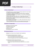 Model UN Position Paper Guide | PDF | Globalization | International ...