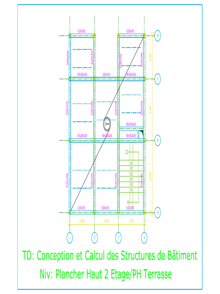 Plan de Coffrage TD 3agc | PDF