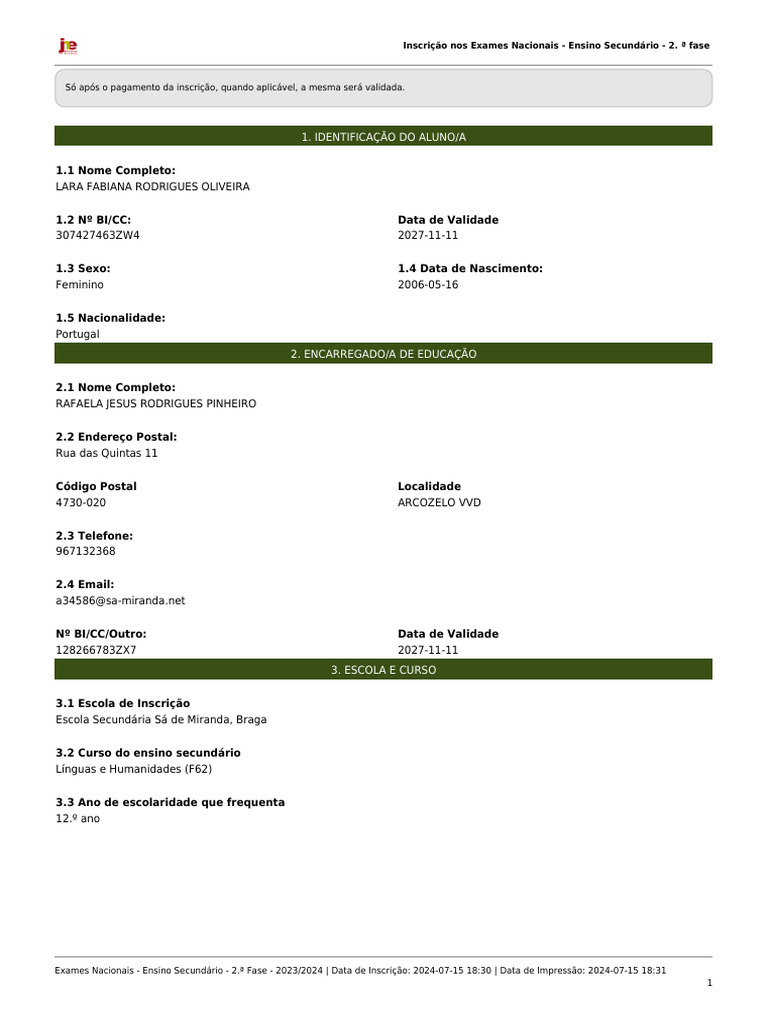 Print PDF Sec | PDF | Ensino médio