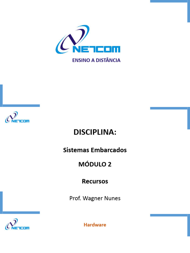 Introdução a Sistemas Embarcados | PDF | Arduino | Inicialização ...