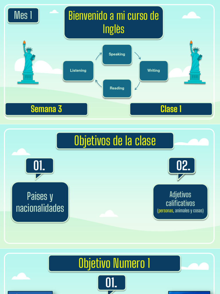 Curso de Inglés: Países y Adjetivos | PDF | Bolivia | Costa Rica