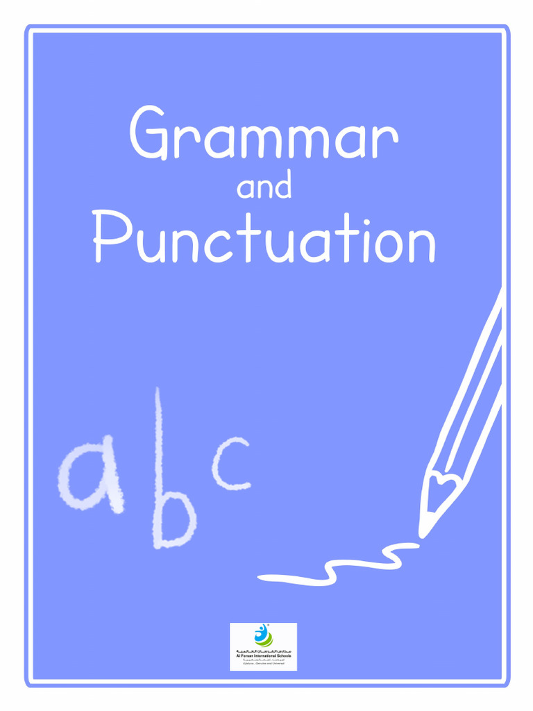 Grammar and Puncuation Booklet | PDF