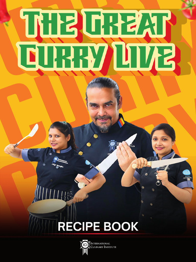 The Great Curry Live Recipe Book | PDF | Curry | Indian Cuisine