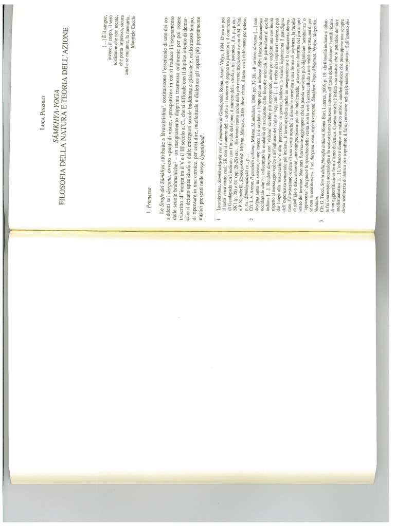 Pinzolo Samkhya Yoga | PDF