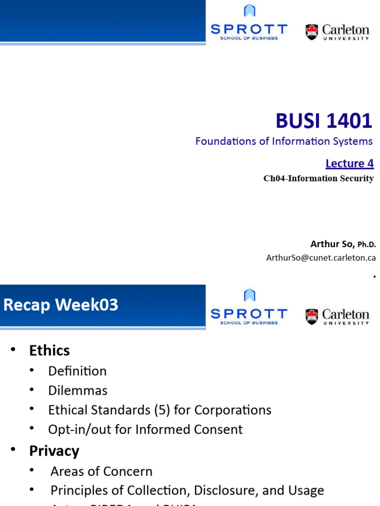 Week 04-Ch04 InformationSecurity | PDF | Cryptography | Cipher