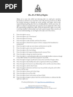 Personal Bill of Rights | PDF | Social Science | Self-Improvement