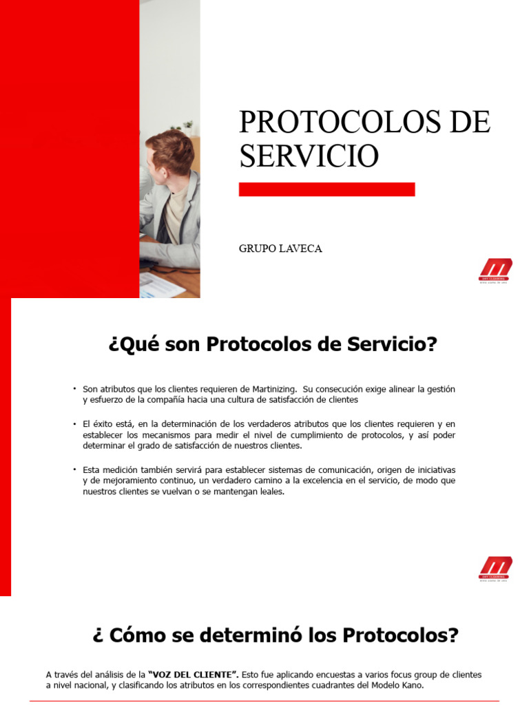 Protocolo de Servicio | PDF | La satisfacción del cliente | Cliente