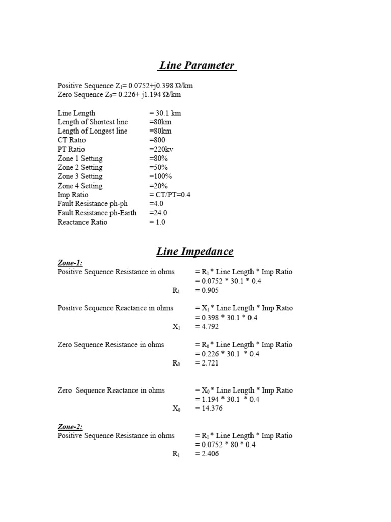 distance_Setting Calculation | Download Free PDF | Electrical ...