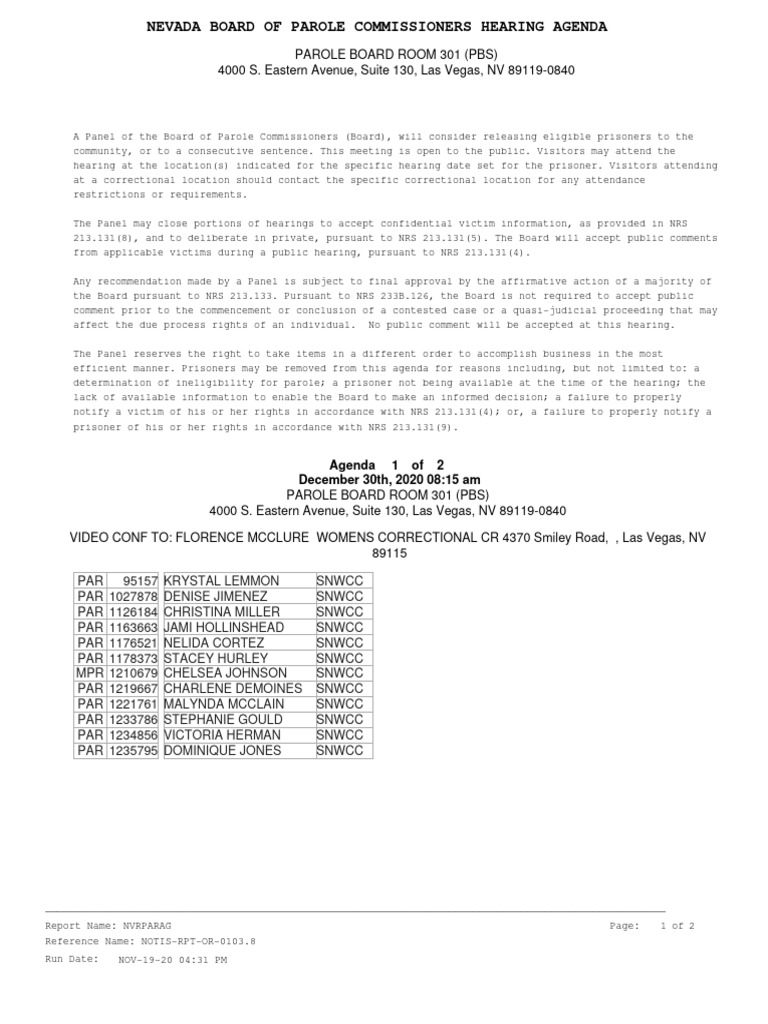 Florence McClure Womans Correctional Center (FMWCC SNWCC) 12-30 (2 ...