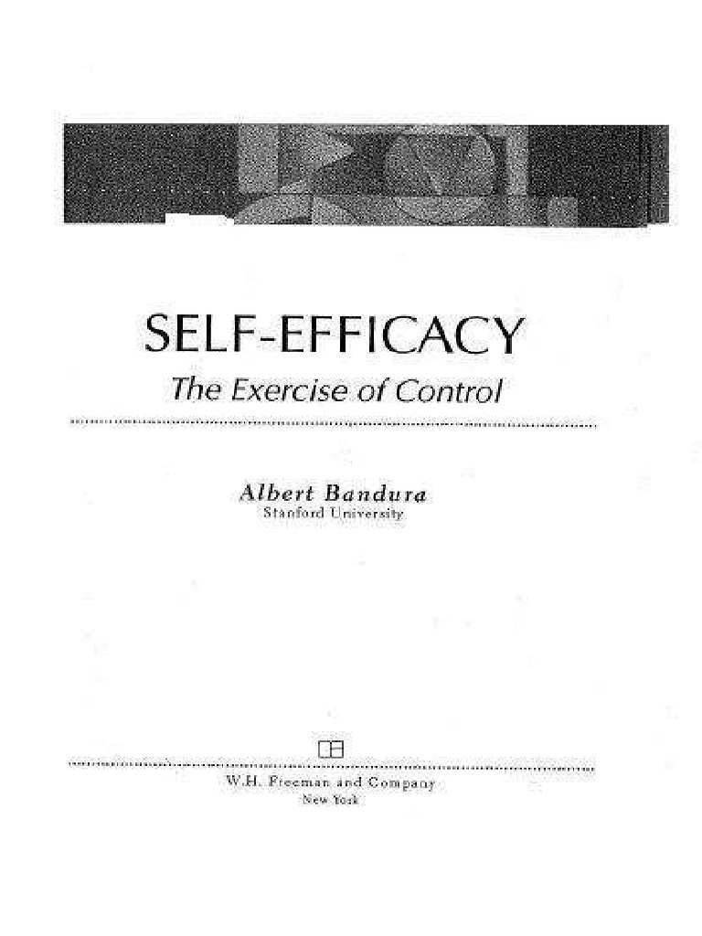 Albert Bandura Self Efficacy the Exercis | PDF