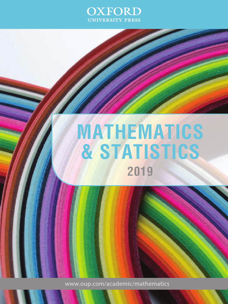 Matematics & Statistics Catalogue2 2019 | PDF | Science | Mathematics