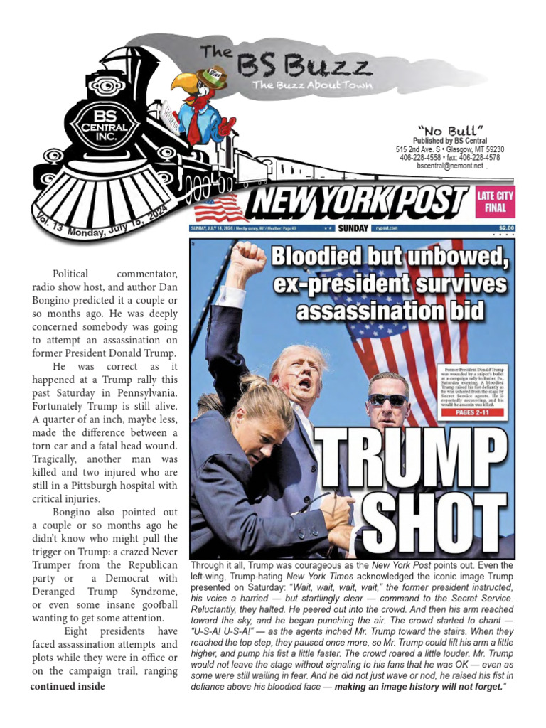 BS Buzz | PDF | Lee Harvey Oswald | Theodore Roosevelt