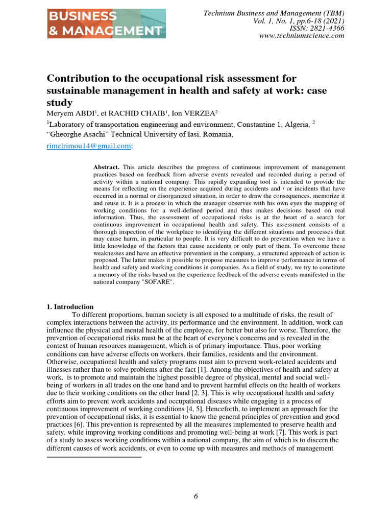 Admin 2 Pdf Occupational Safety And Health Risk