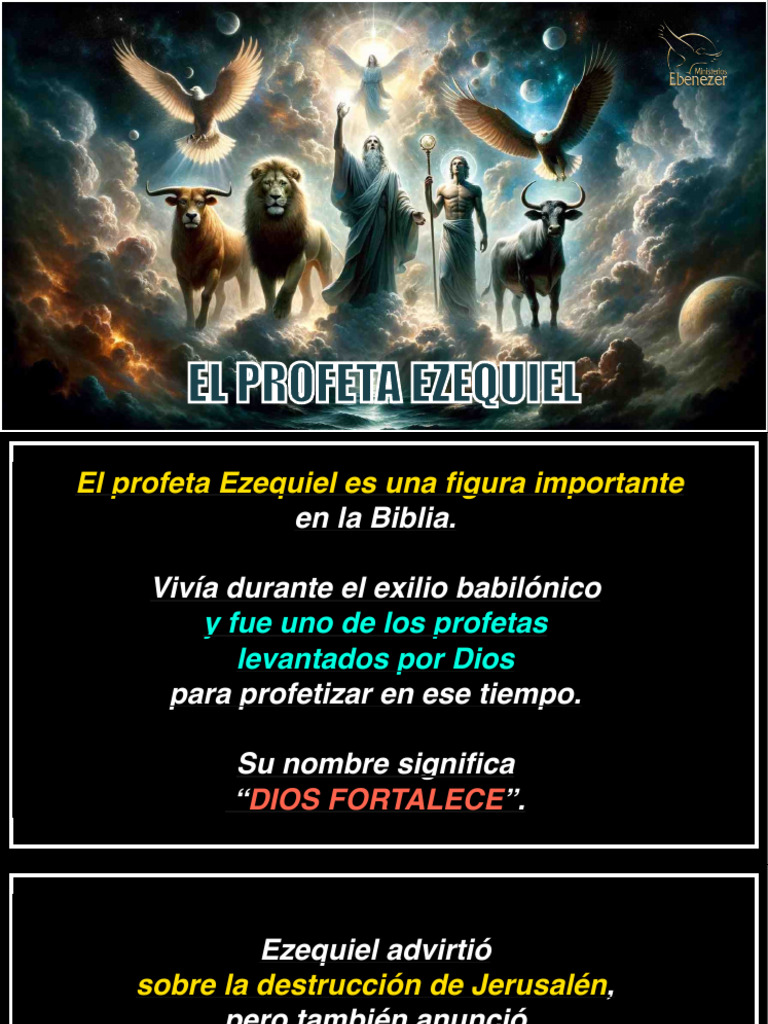 El Profeta Ezequiel | PDF | Ezequiel | Profeta