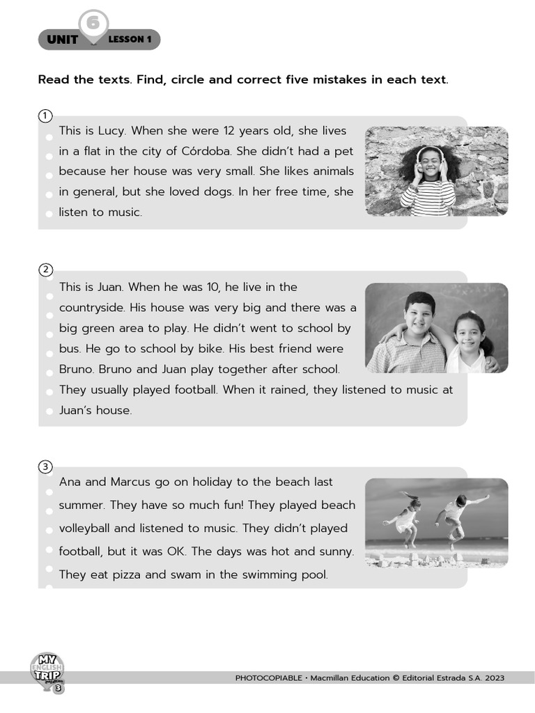 MET2 L3 U6 Worksheets | PDF