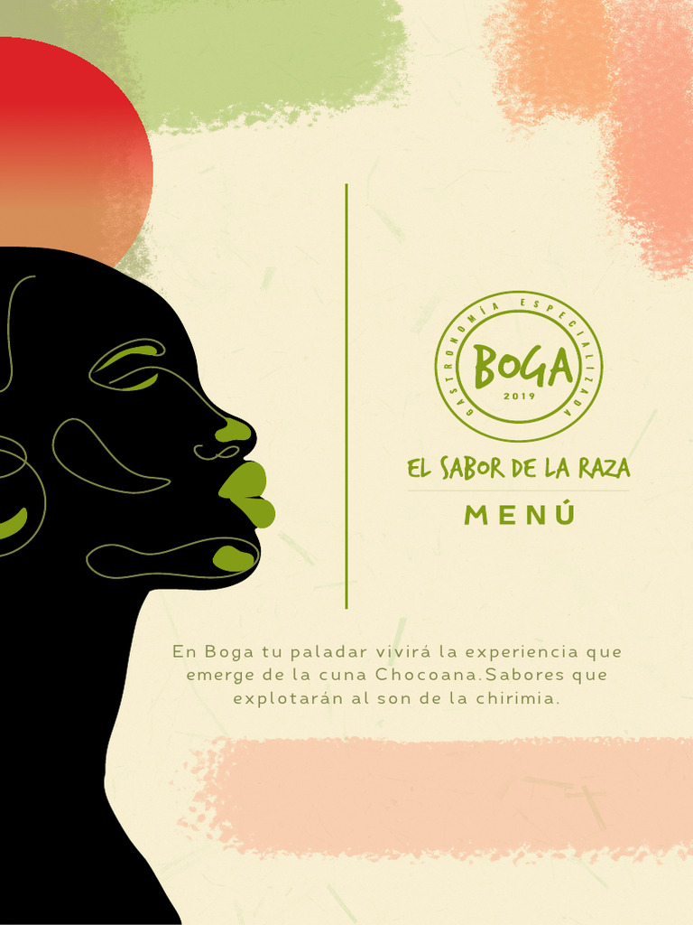 Menú del Restaurante Boga Vitacura | PDF | Mariscos | Cilantro