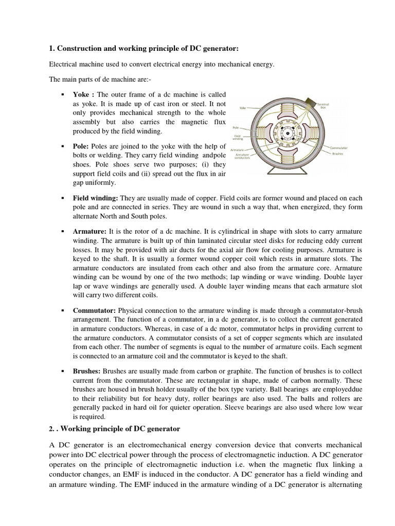 Be3251 Beee Unit 2 Notes Pdf Transformer Electromagnetic Induction