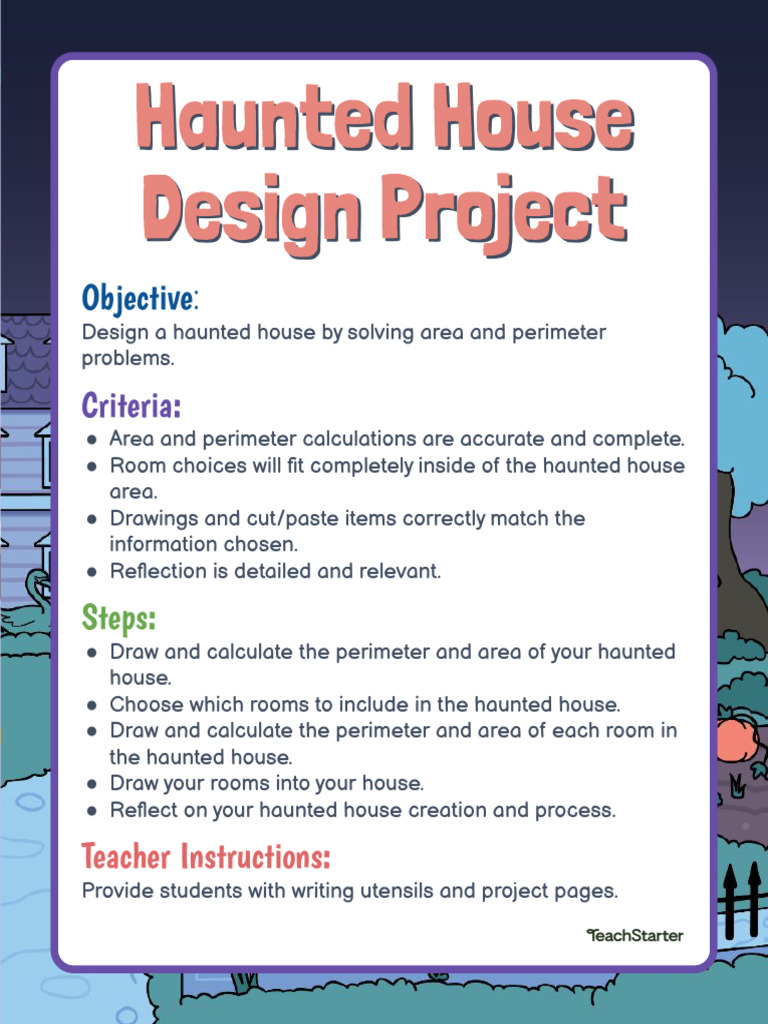 Haunted House Design Project Guide | PDF