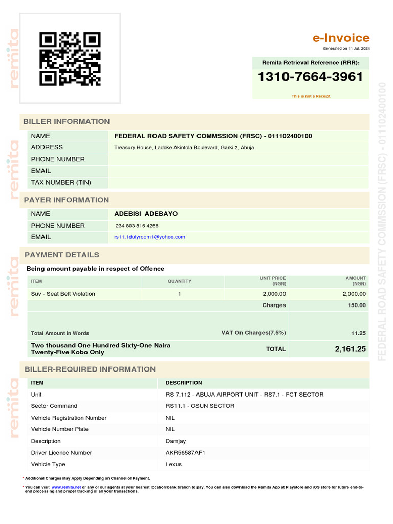 View File Details | PDF | Receipt | Payments