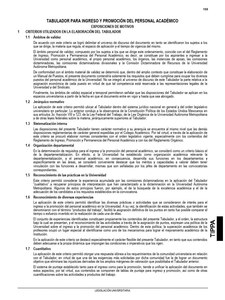 Legislacion Uam Abril 2021 Tippa | PDF | Enseñando | Evaluación