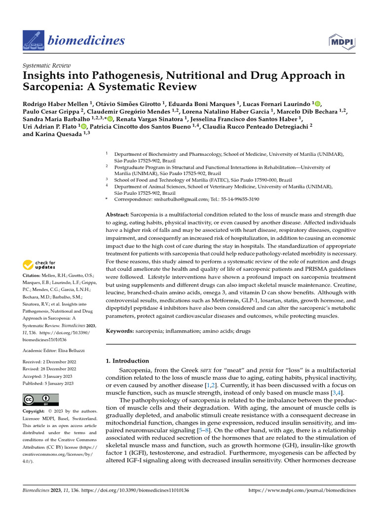 Insights Into Pathogenesis Nutritional and Drug AP | PDF | Insulin Like ...
