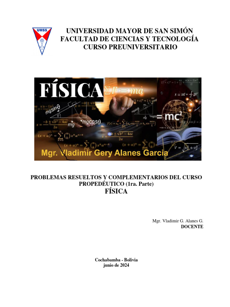 Solucionario Problemas Curso de F-sica_P1_1 | Descargar gratis PDF | Fricción | Velocidad