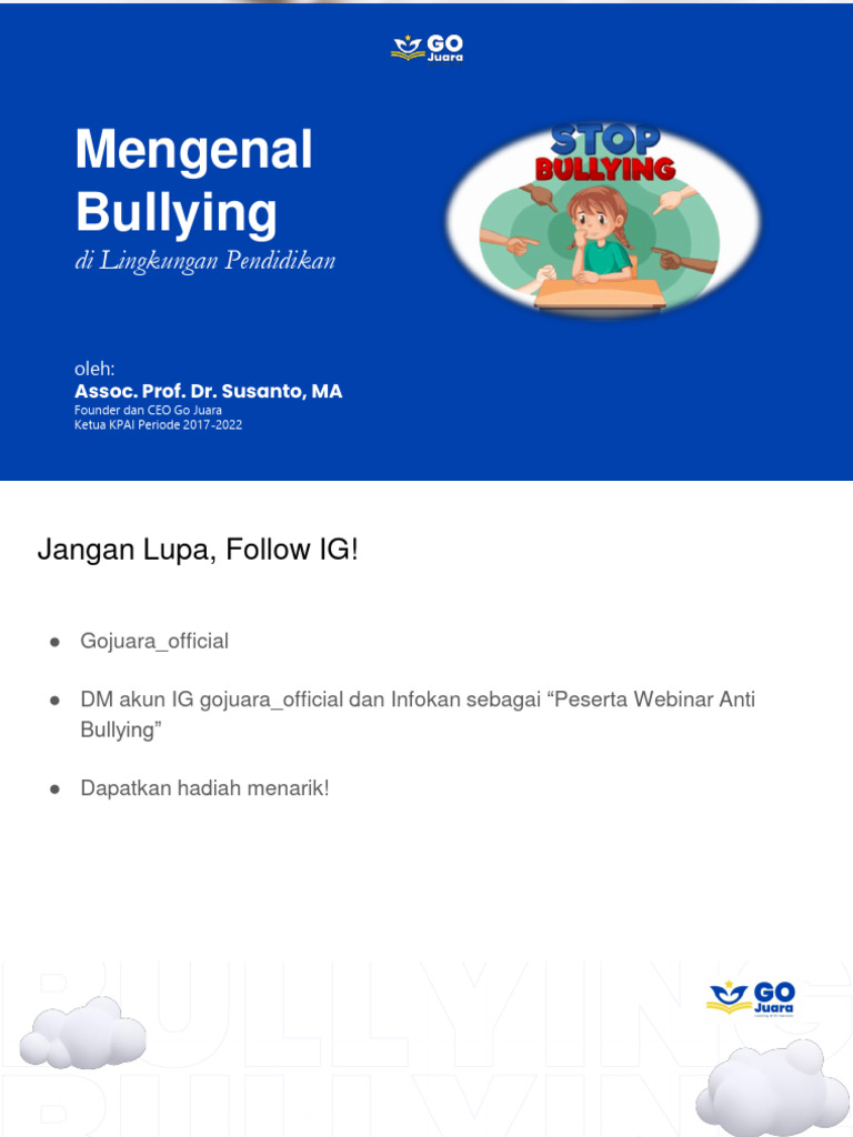 Assoc Prof DR Susanto MA - Final Materi - Anti Bullying - Sukoharjo ...