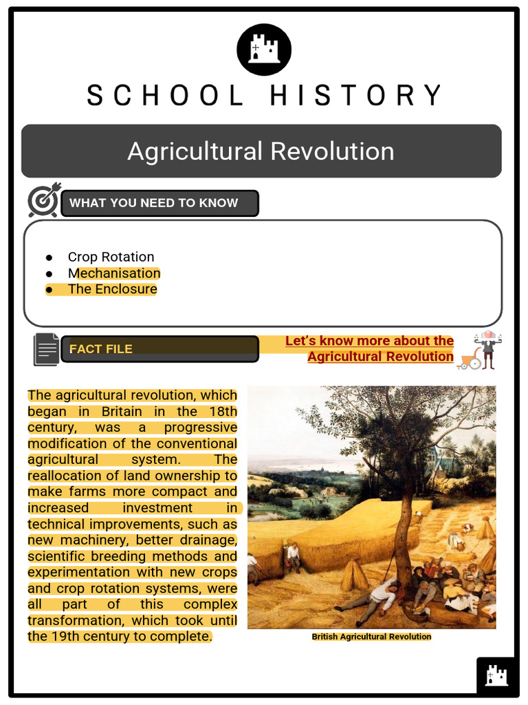 Agricultural Revolution 1 | PDF | Crop Rotation | Enclosure