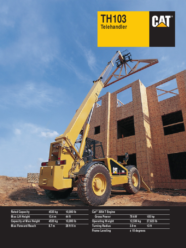 TH 103 | PDF | Horsepower | Axle