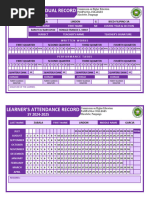 Learner'S Class Card: Deped Tambayan PH | PDF | Learning | Behavior ...