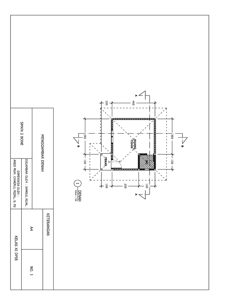 Latihan Xi Dpib - DWG Model | PDF