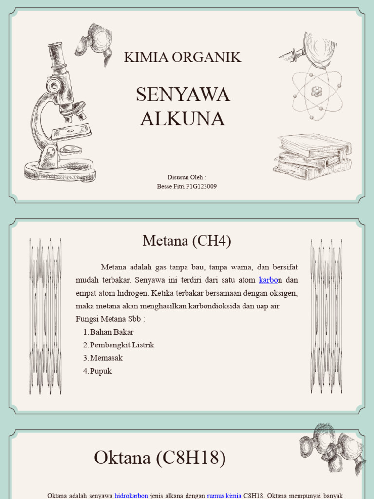 Cream and Green Illustrative Science Project Presentation | PDF