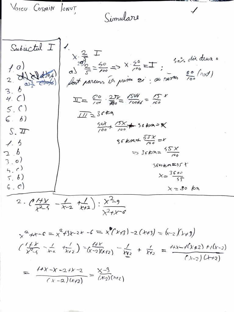 Complex Mathematical Equations | PDF