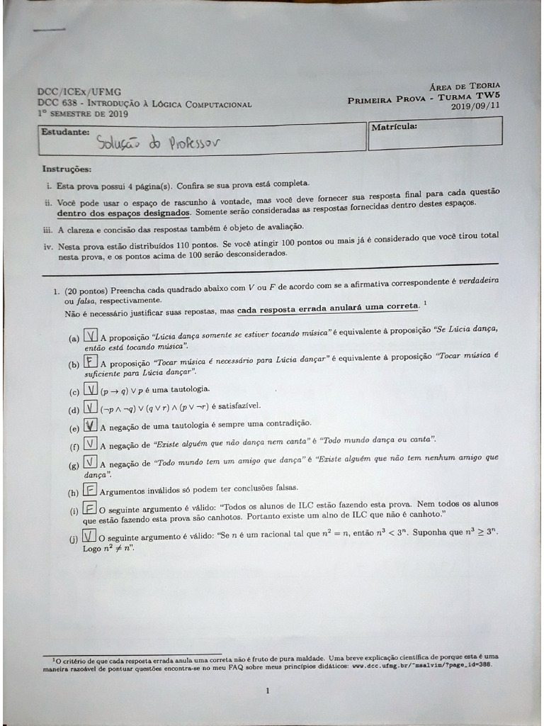 Prova01 (TW5) (Solucao) | PDF