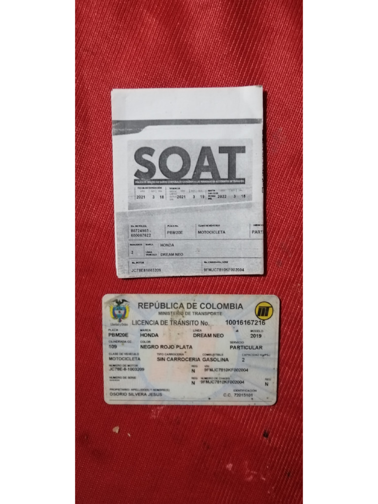 Documentos de La Moto | PDF