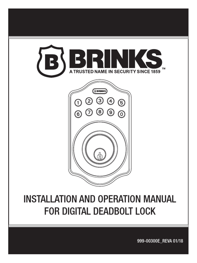 Brinks Lock | PDF | Screw