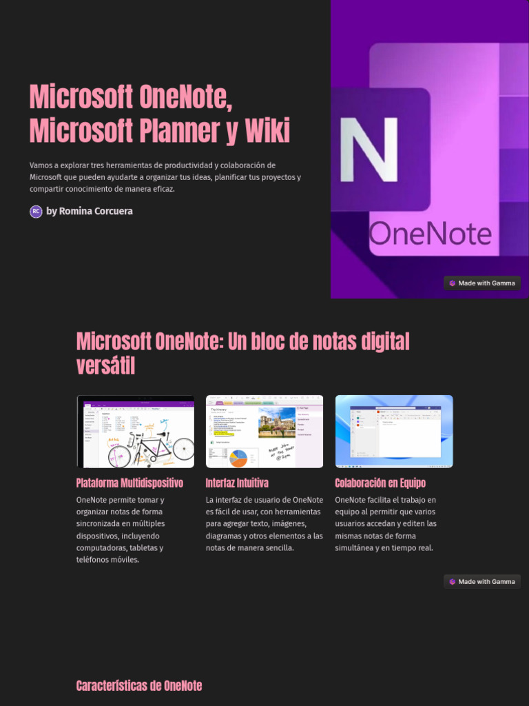 Microsoft-OneNote-Microsoft-Planner-y-Wiki | Descargar gratis PDF ...