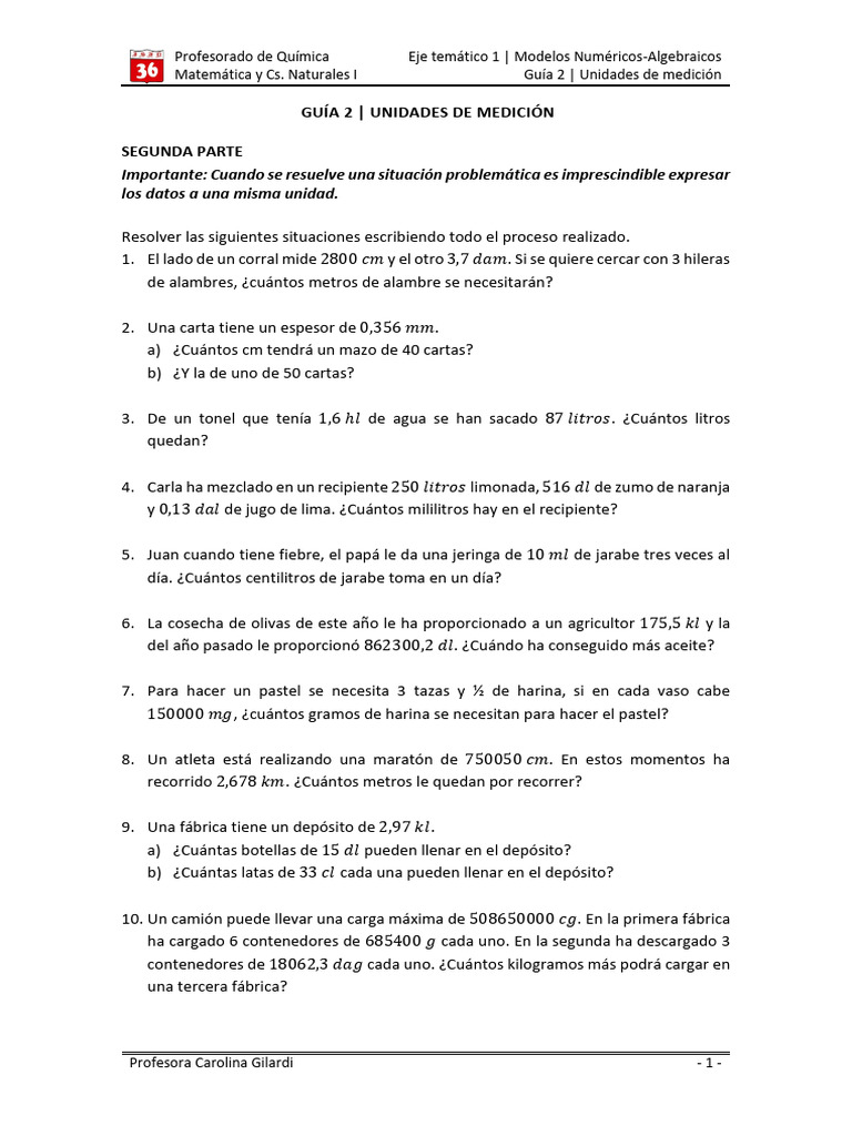 Guia 2 SIMELA Segunda Parte | PDF