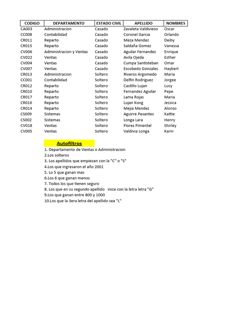 Fatima MEJIA GOMEZ - 1. EJERCICIO FILTROS 18-06 | PDF