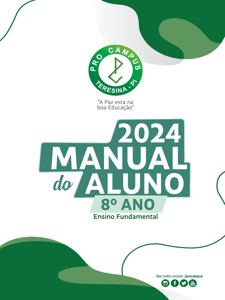 Manual Aluno 8 Ano Pdf Pedagogia