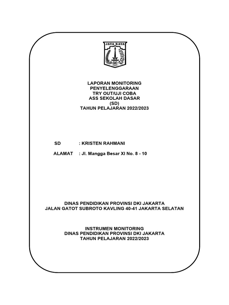 Instrumen Try Out 2023 New | PDF