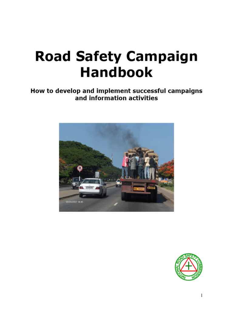 Road Safety Campaign Handbook | PDF | Target Audience | Sponsor ...