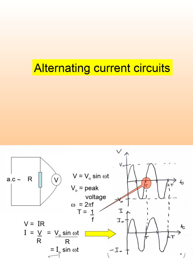 Chap18-Alternating Current1 | PDF | Alternating Current | Root Mean Square