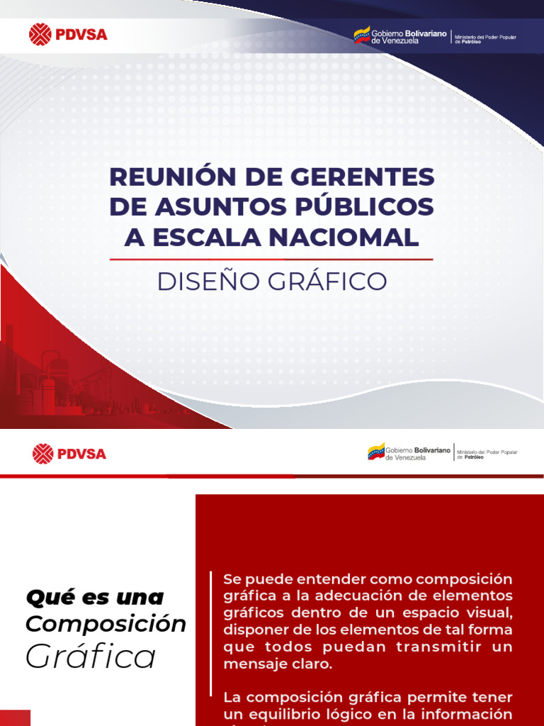 Diseño Gráfico y Línea Gráfica en PDVSA | PDF | Color | Diseño gráfico