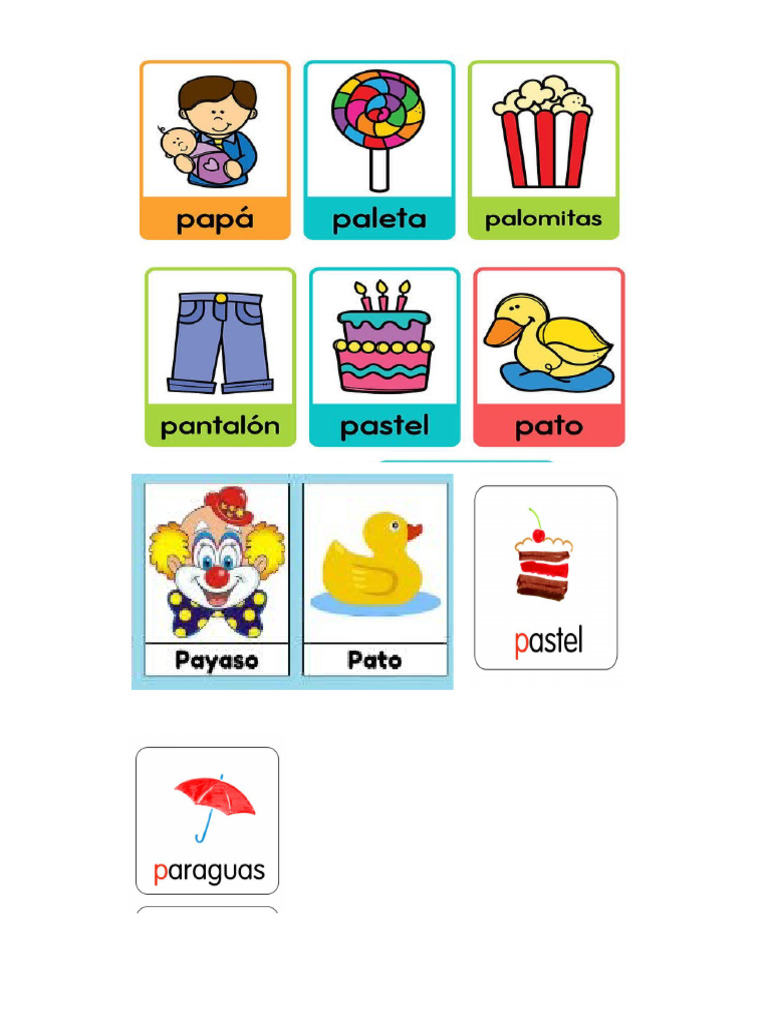 Silabas Con Pa | PDF