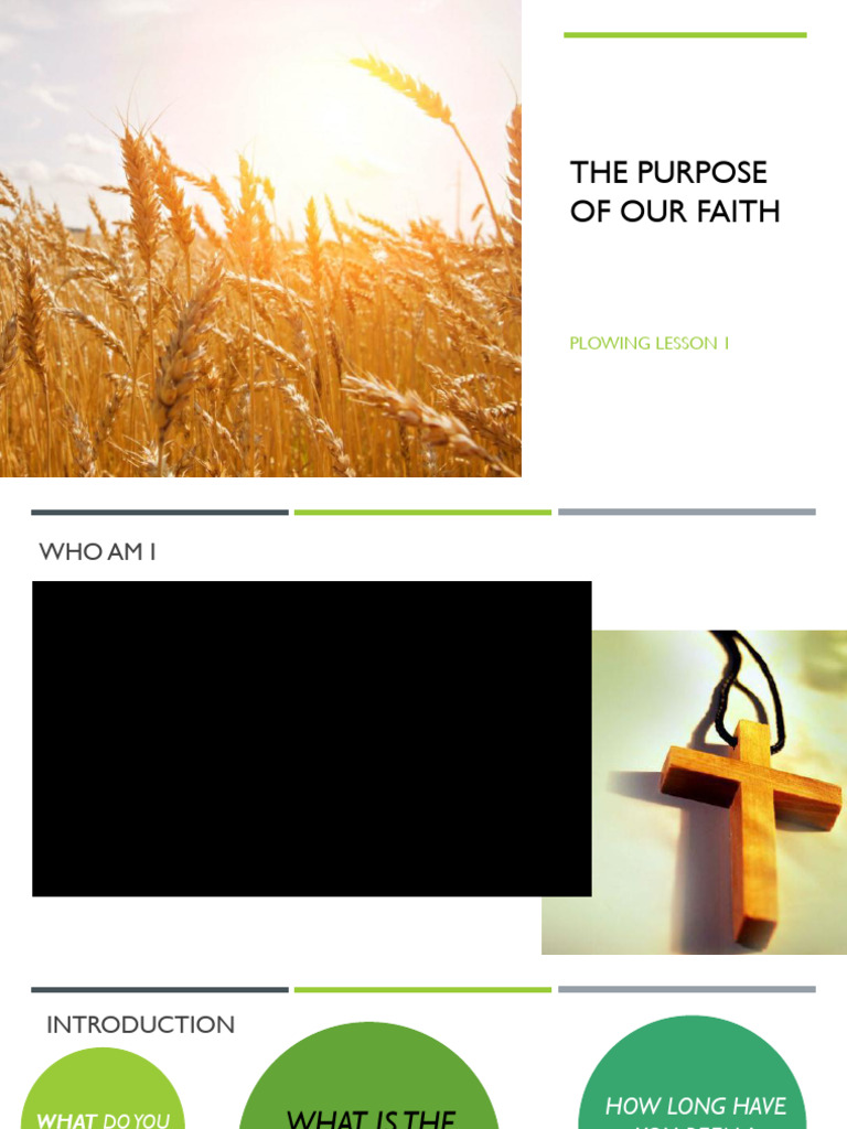 Understanding the Purpose of Faith | PDF