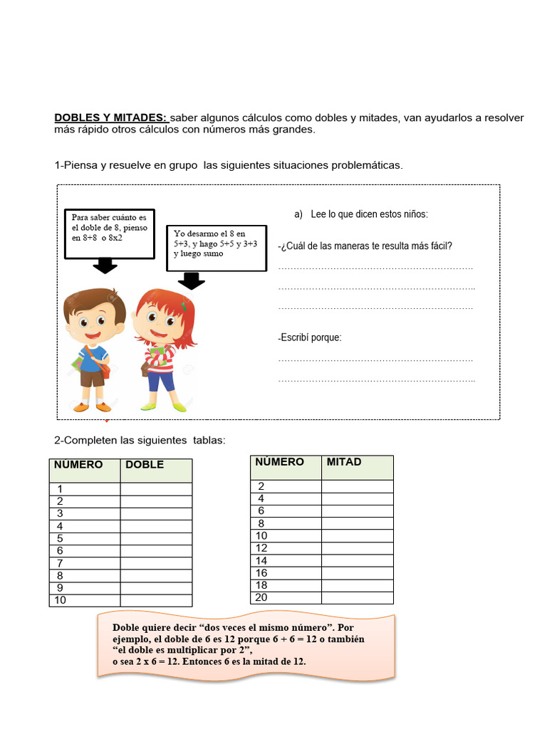 Actividades de Multiplicación y División 3° | PDF | Multiplicación ...